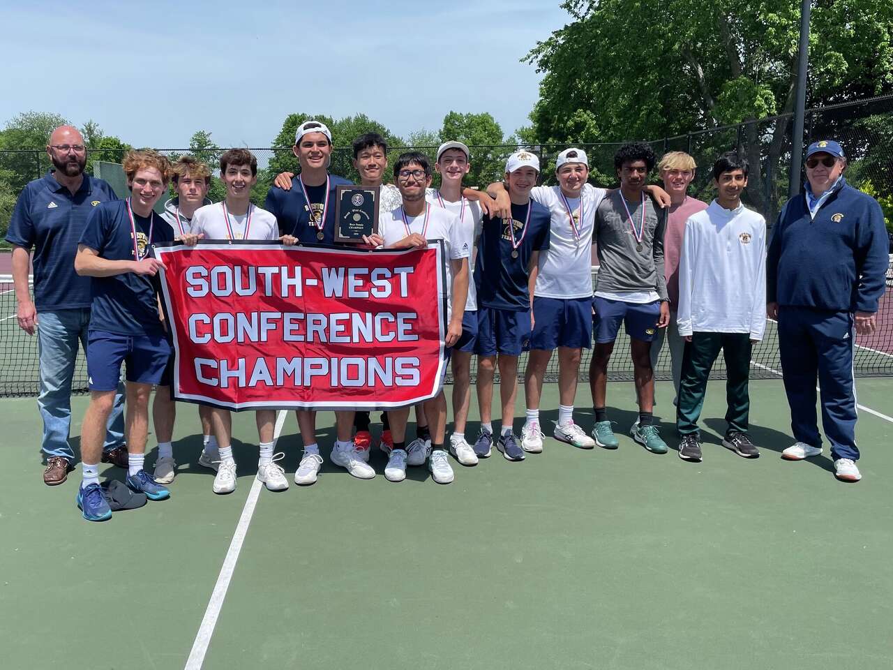 CT tennis roundup: Weston boys win 6th straight SWC crown; Bunnell's ...
