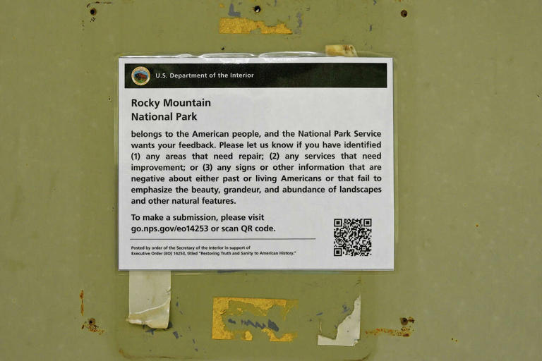 Comments from national park 'snitch signs' have been released. They're ...