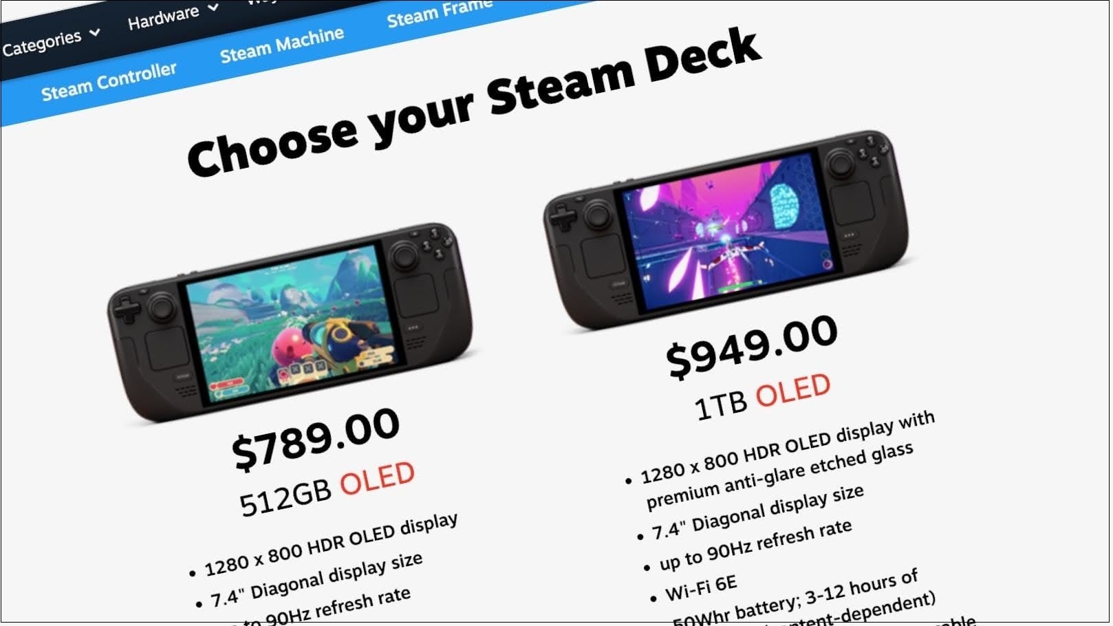 Valve's Steam Deck is back in stock, but it comes with a shocking price ...