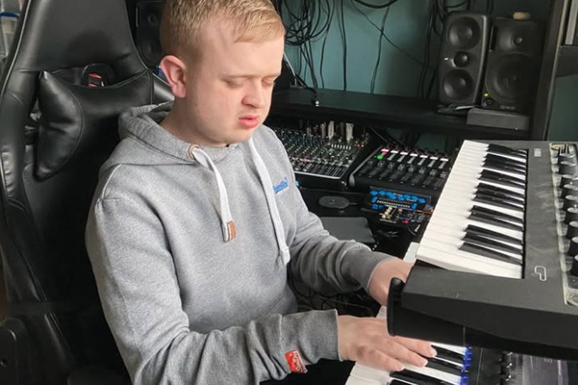 Musician left blind by rare childhood cancer after symptoms dismissed ...