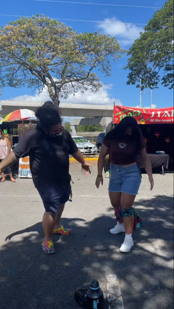 Quick, inspired dance!