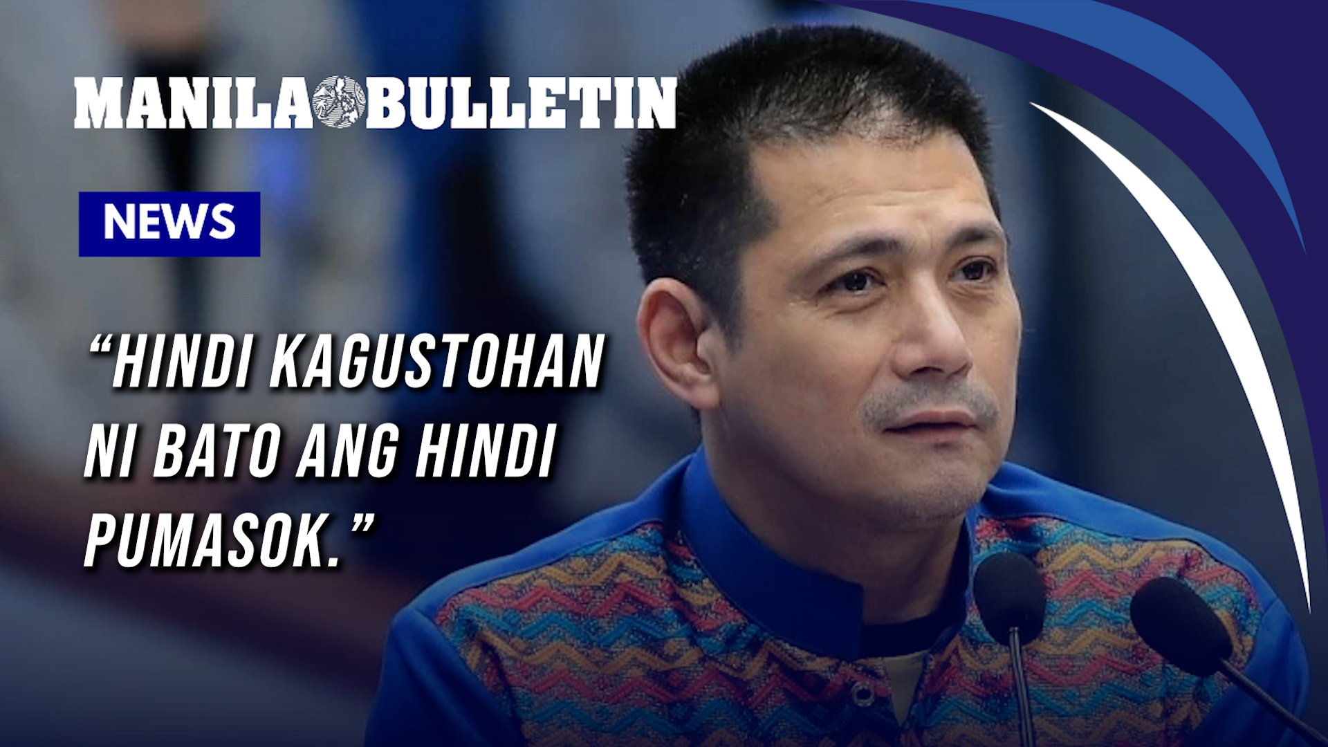 Robin Padilla defends Bato amid debate on online Senate attendance
