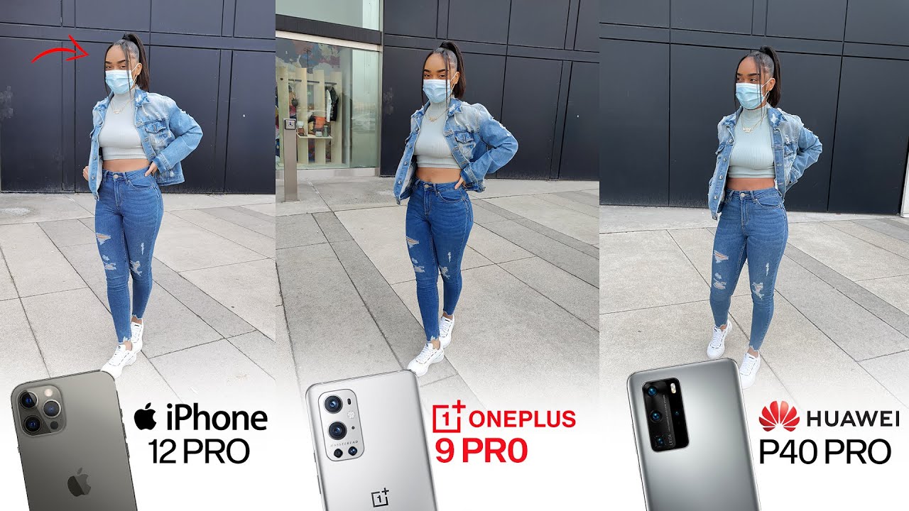 OnePlus 9 Pro vs iPhone 12 Pro vs Huawei P40 Pro camera blind test