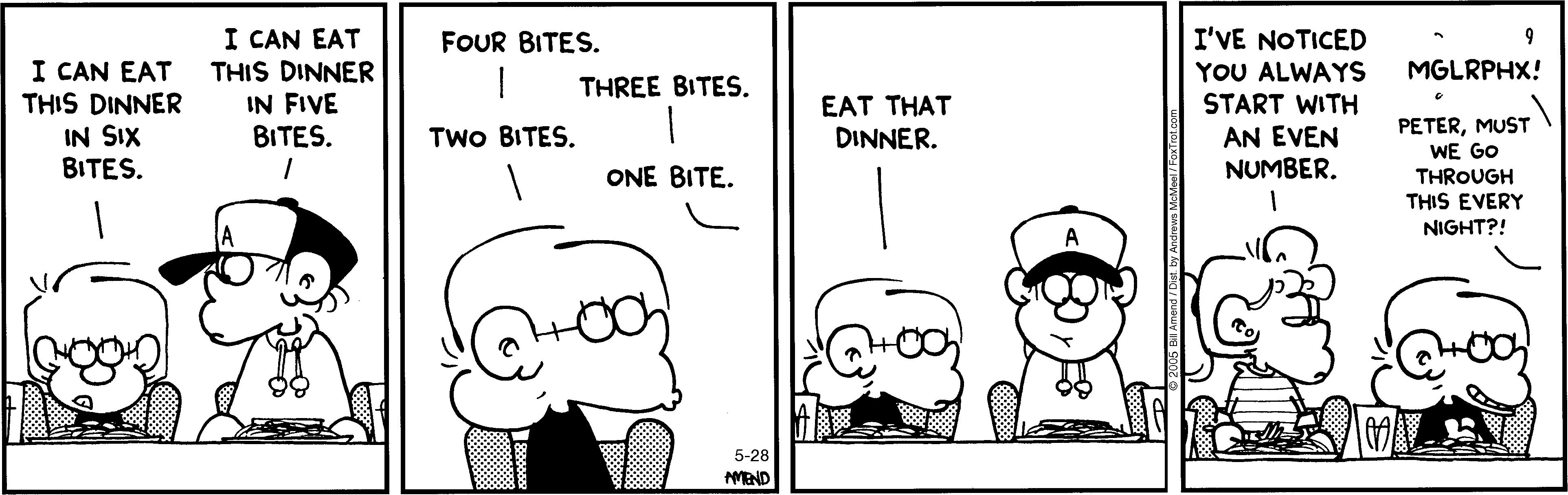 FoxTrot by Bill Amend