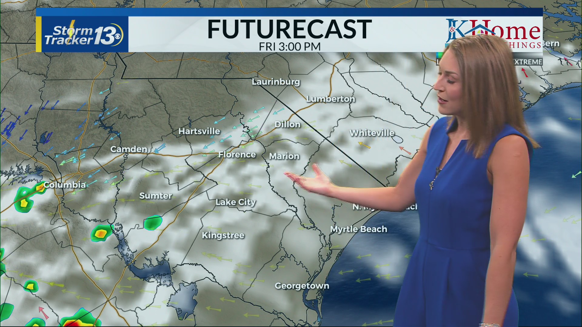 Evening cold front