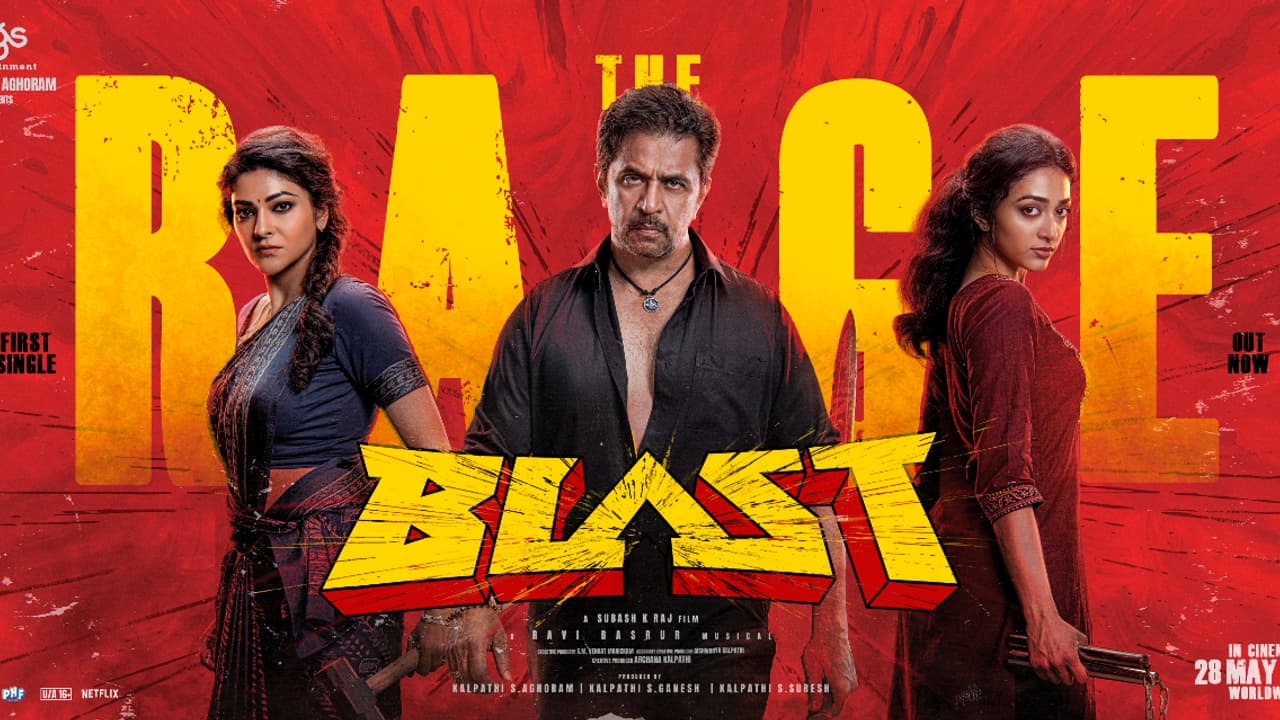 Blast movie Twitter review: Fans call Arjun Sarja’s film a mass action ...