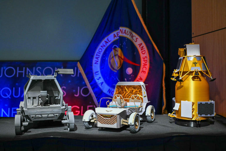 NASA just showed a 1st look at moon base for future Artemis moon ...