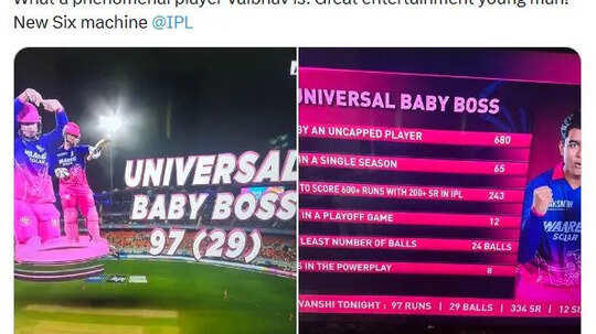 Chris Gayle gives new nickname to Vaibhav Sooryavanshi after RR star's ...