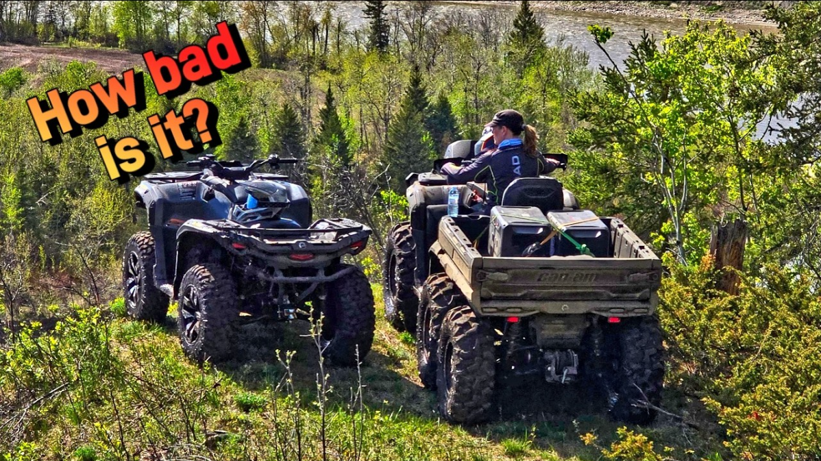 Real world range test Can-Am Outlander electric 2026