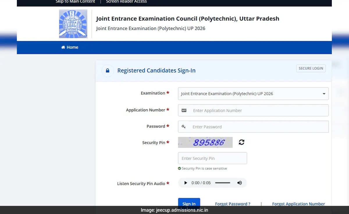 JEECUP 2026 exam: UP Polytechnic admit card out, download link here