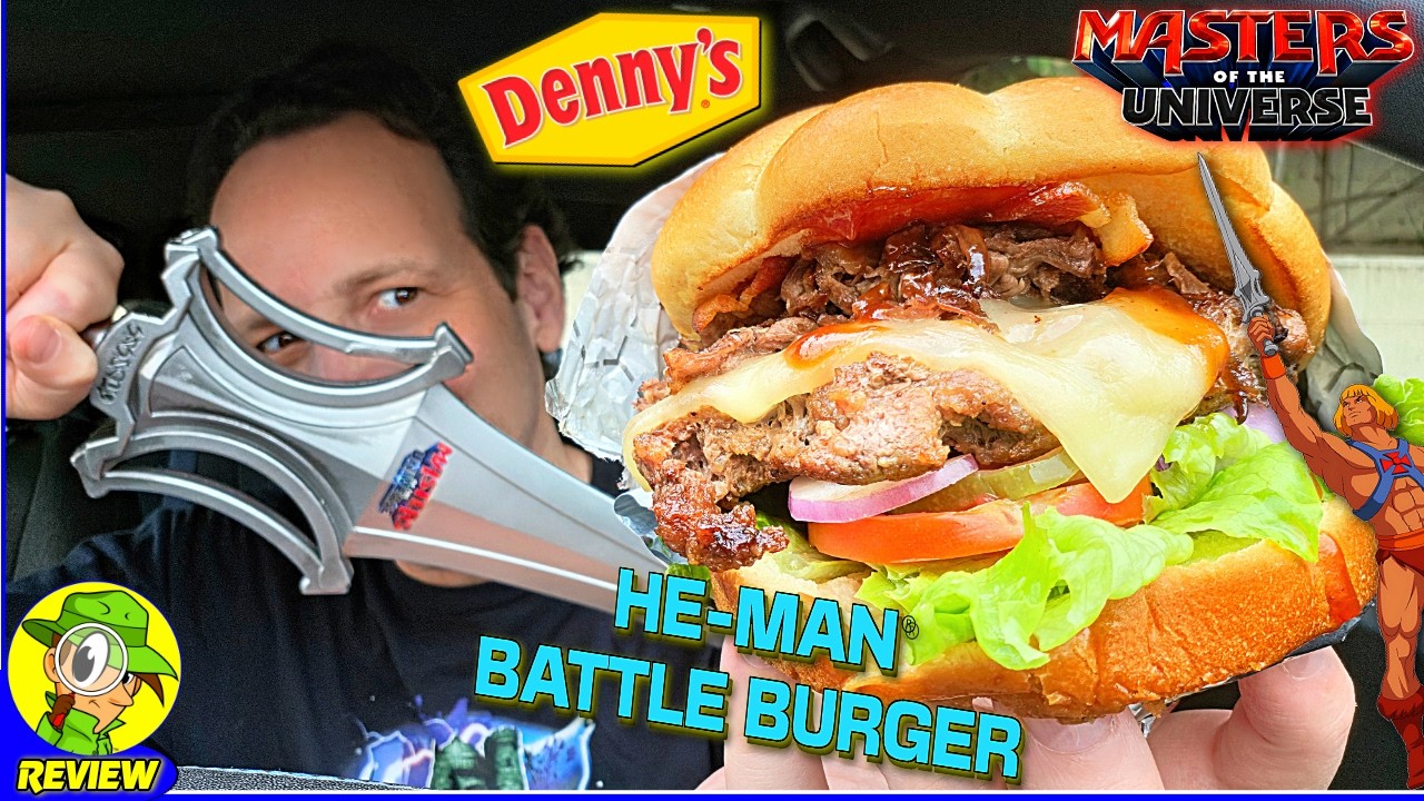 Denny’s He Man Battle Burger review: I have the power