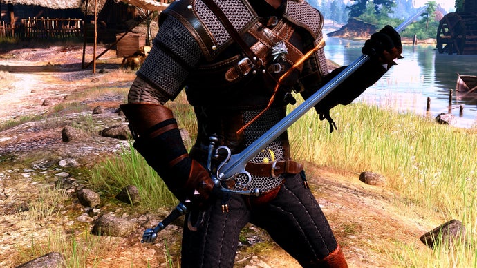 Witcher 3 modders have already added Geralt's new sword from the Songs ...