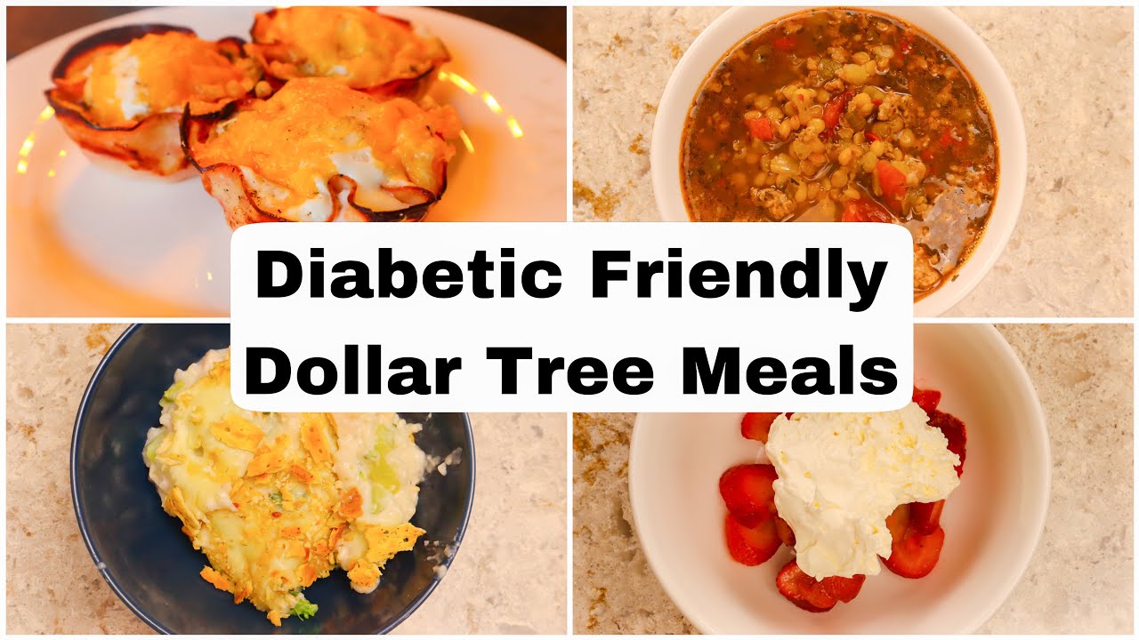 Making diabetic friendly Dollar Tree meals | Low carb budget friendly ...