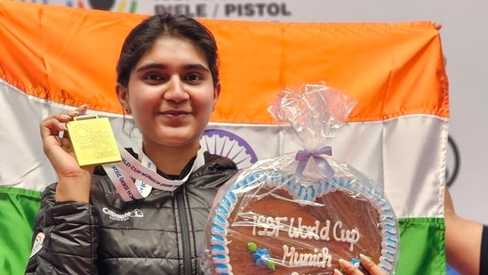 Esha Singh shatters world record to bag historic ISSF World Cup ...