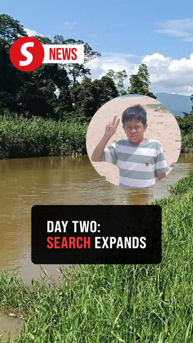 Search widens for boy swept away in Hulu Selangor river