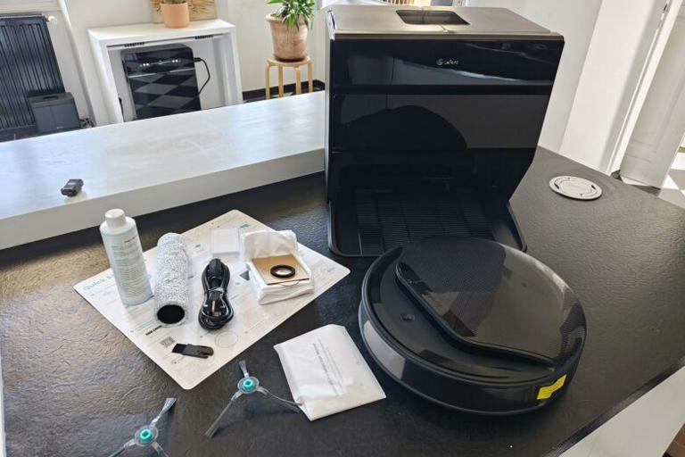 Je teste l’aspirateur robot Lefant M5 Pro, doté d’un rouleau lavant de ...
