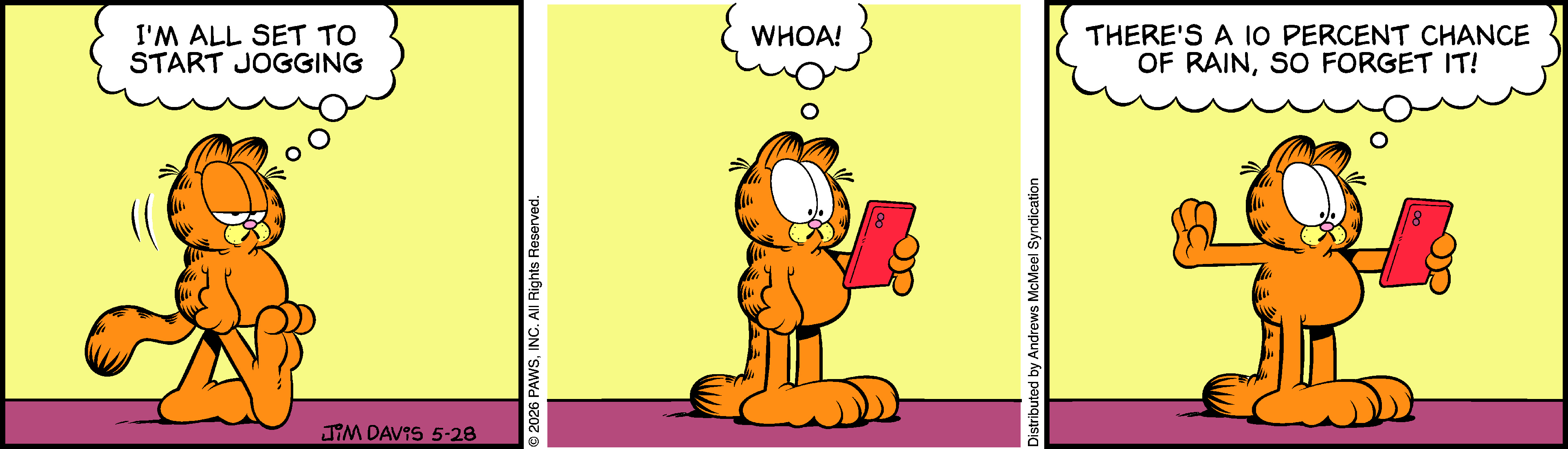 Garfield by Jim Davis