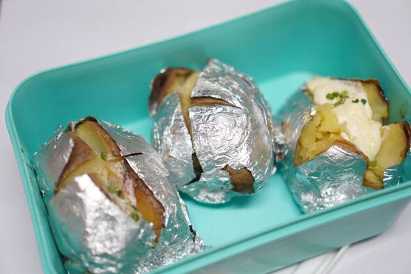 Jacket potatoes will be better if you ditch tin foil and rub them with ...