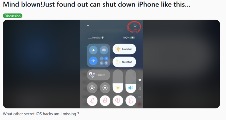 iPhone Users Notices New Button—‘Mind Blown’ When She Realizes What It Does