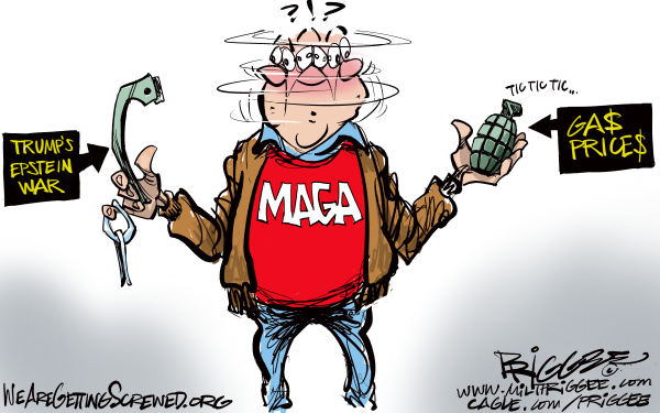 The latest political cartoons from Milt Priggee
