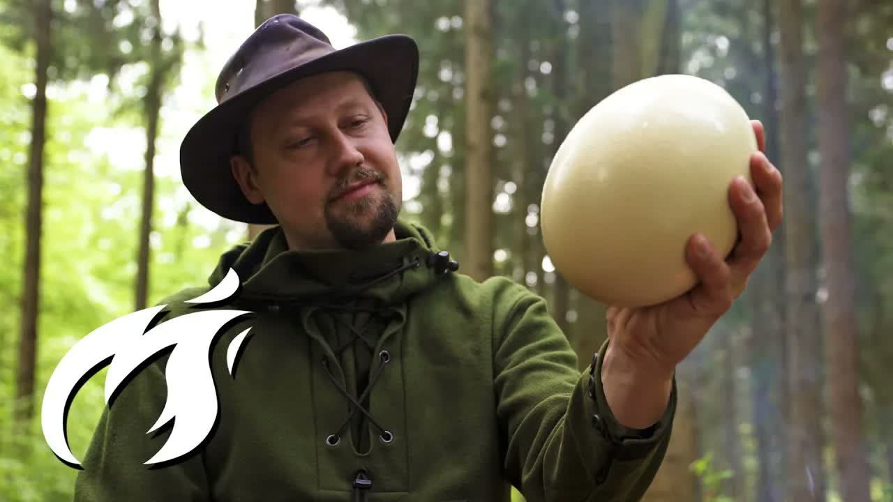 Amazing cooking in the middle of nowhere: He found a very big egg and ...