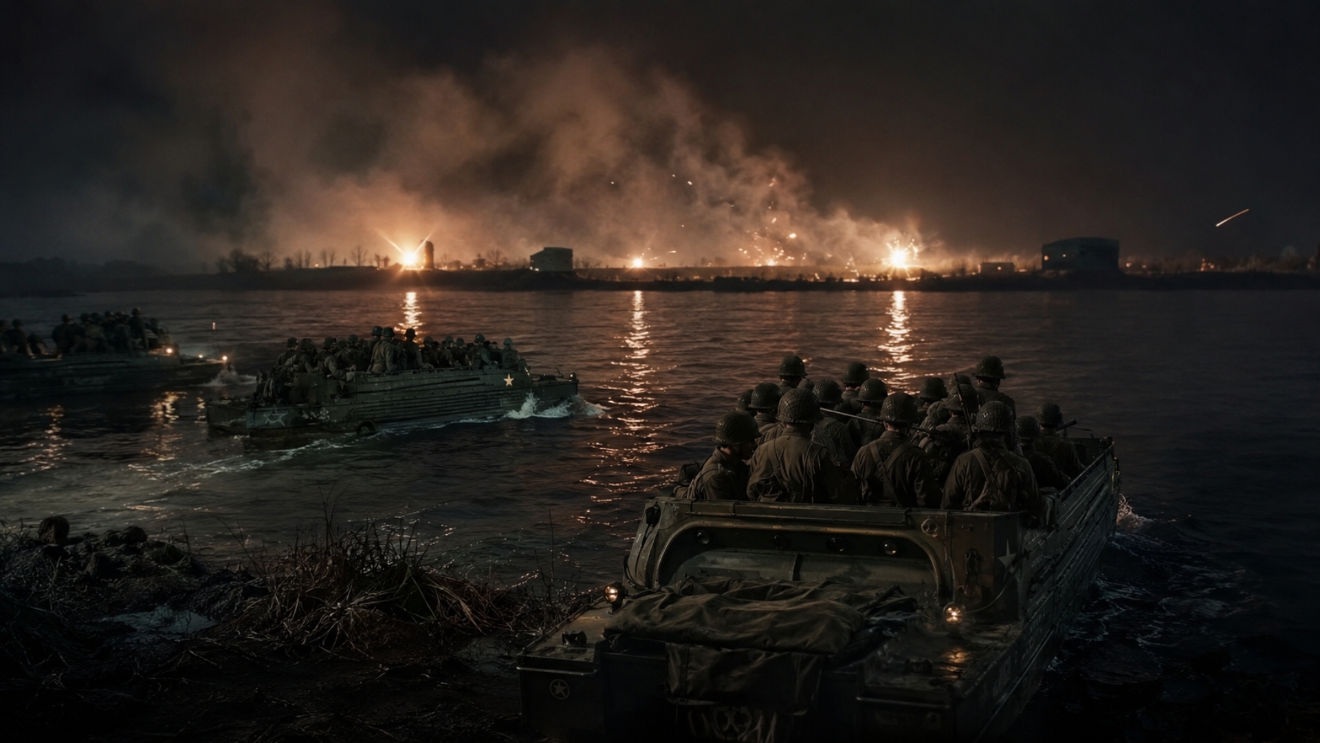How the DUKW turned Germany’s last great river barrier into a road