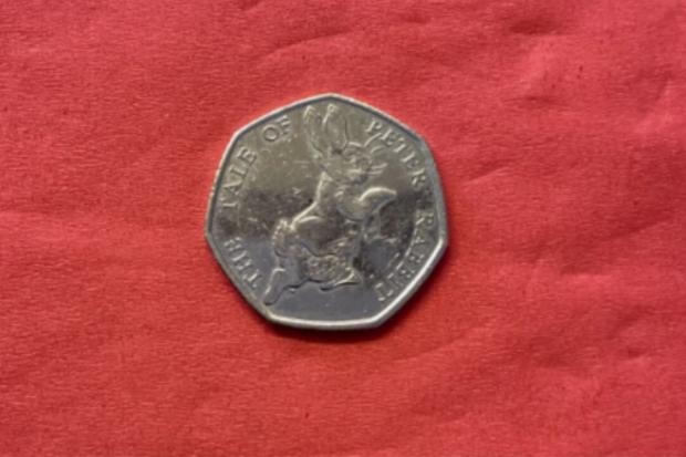 'Must have' Beatrix Potter 50p coin listed for more than £300