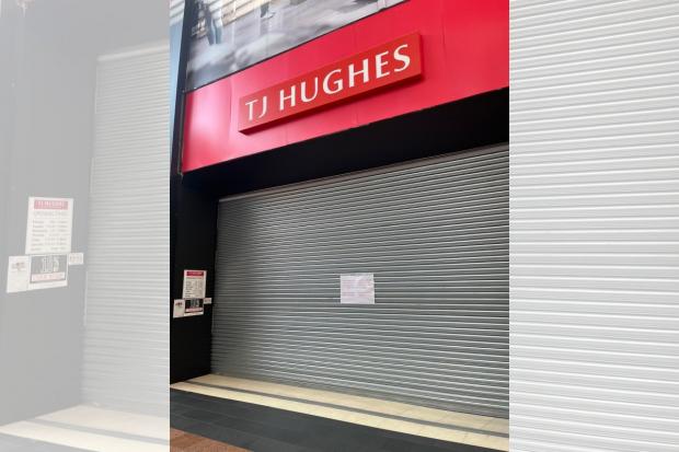 TJ Hughes store in flagship Golden Square unit suffers temporary closure
