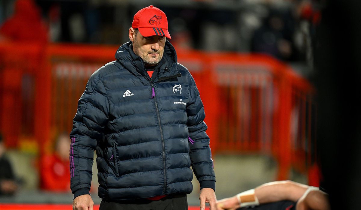 More turmoil behind the scenes at Munster as coach announces departure