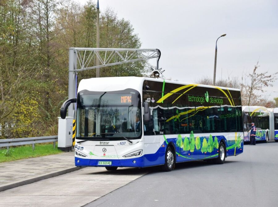 Hiszpańskie autobusy zaczynają wozić pasażerów po Krakowie. MPK Kraków ...
