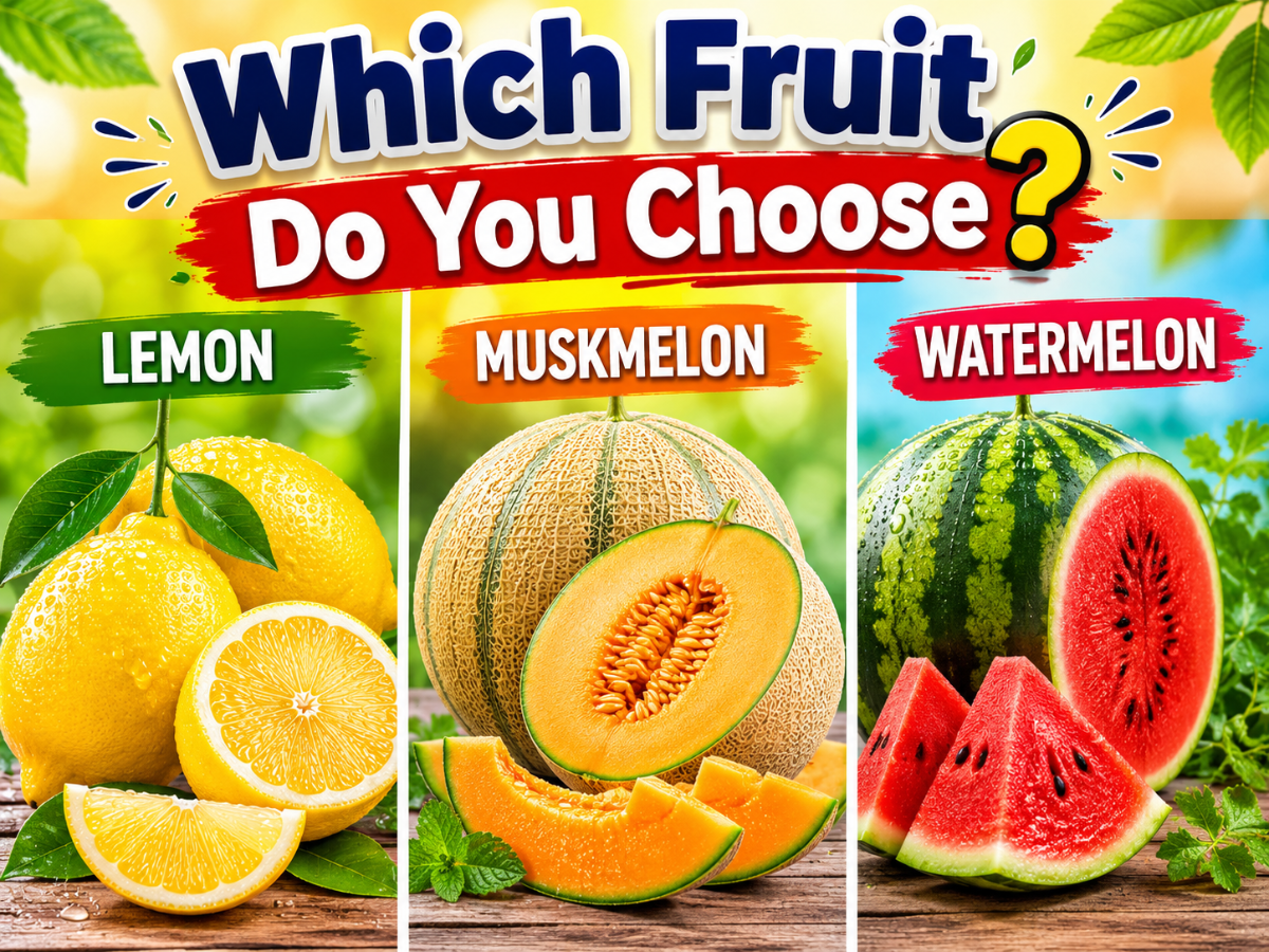 Personality Test: Pick a Hydrating Fruit to Check Out Your Speed Strength