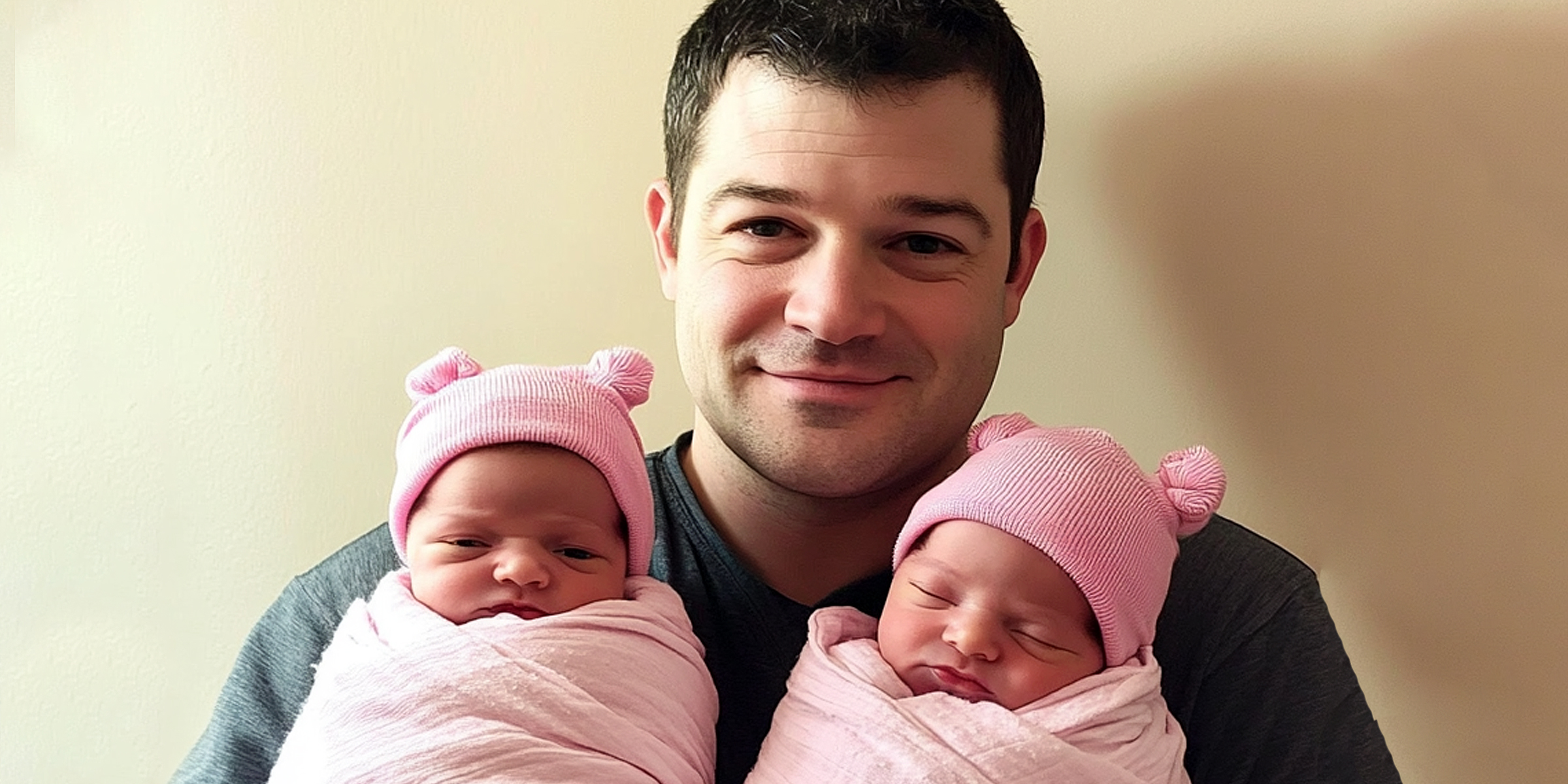 I went to pick up my wife and newborn twins from the hospital — I found ...