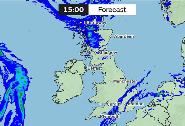 Met Office names 25 areas facing heavy rain on Friday - full list