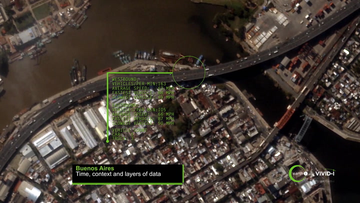 New satellite footage reveals cars and planes in motion from space