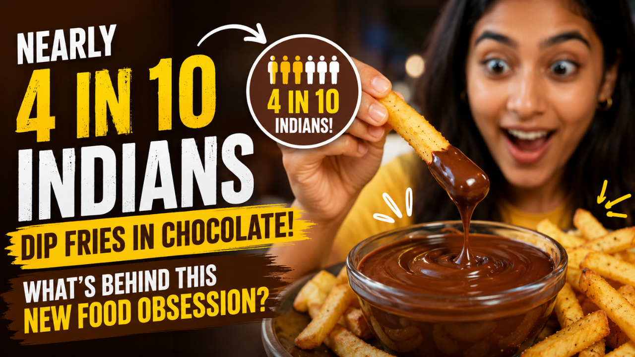 Nearly 4 in 10 Indians dip fries in chocolate! What’s behind this new ...