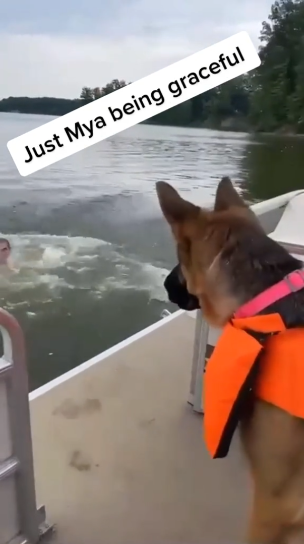 Just Mya being careful