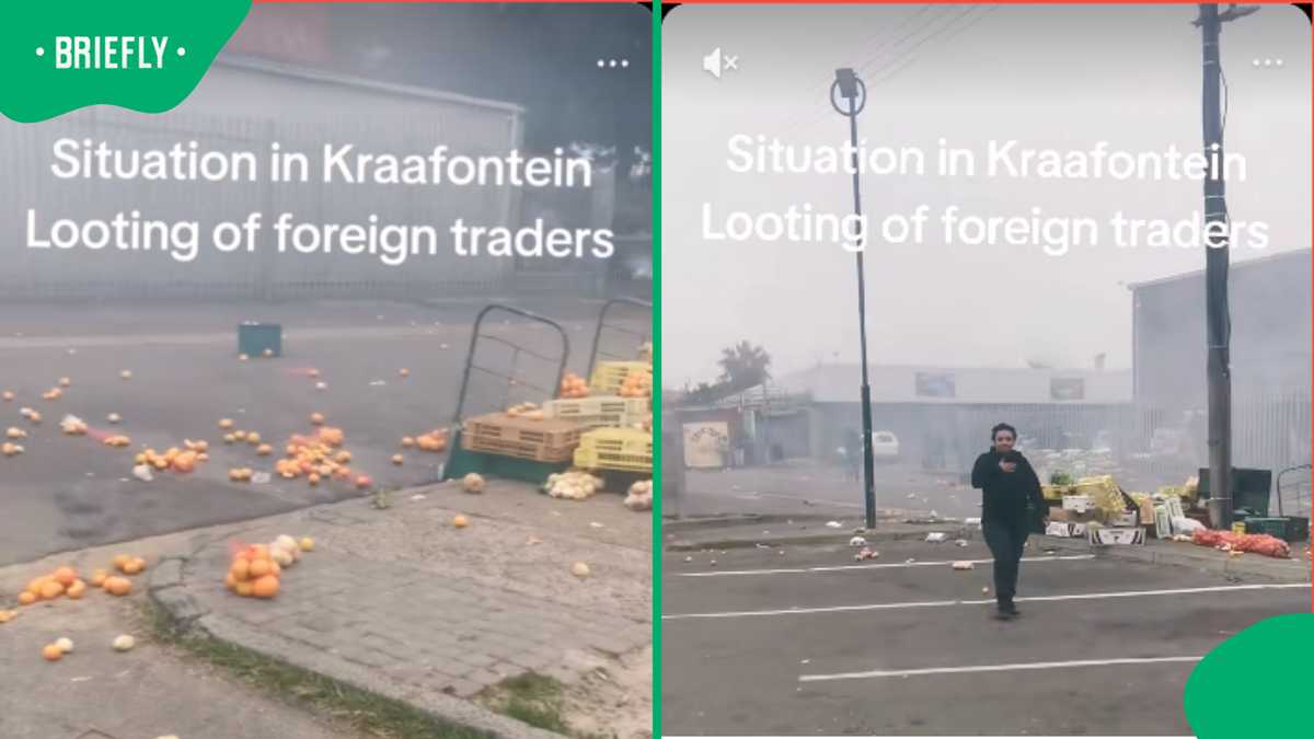 Kraaifontein looting aftermath video leaves South Africans divided online