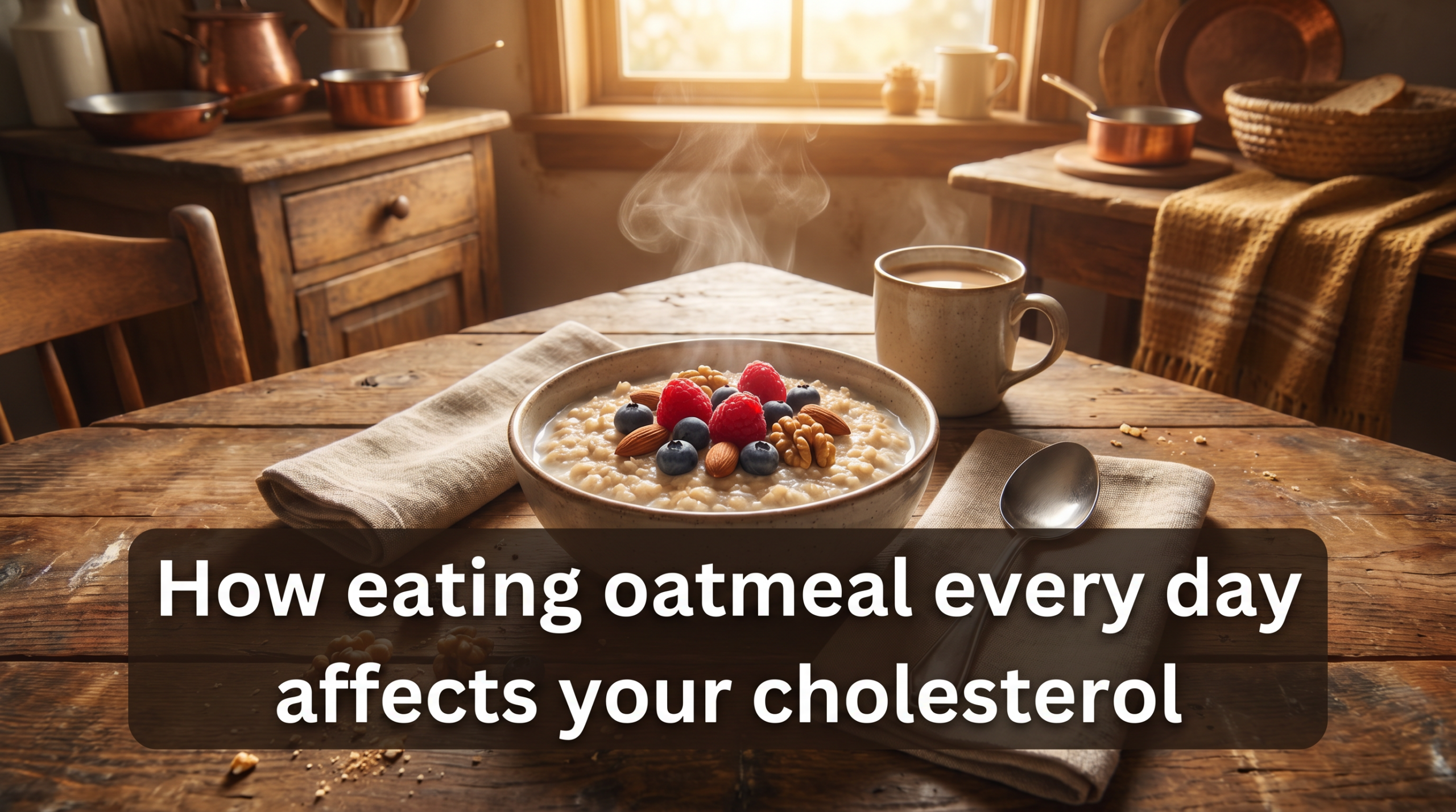 How eating oatmeal every day affects your cholesterol