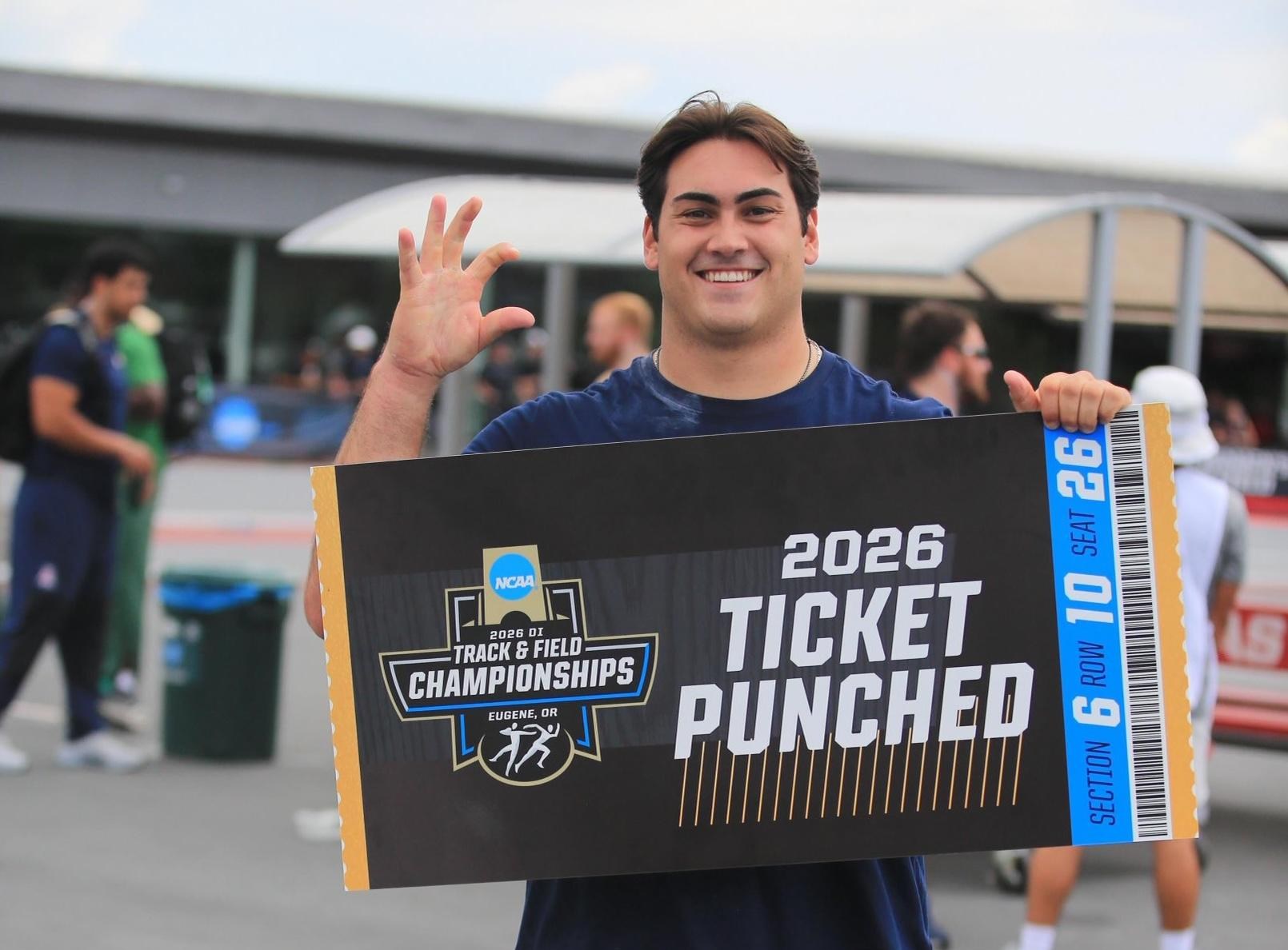 NCAA Track: Arizona’s Tyler Michelini qualifies championships in shot ...