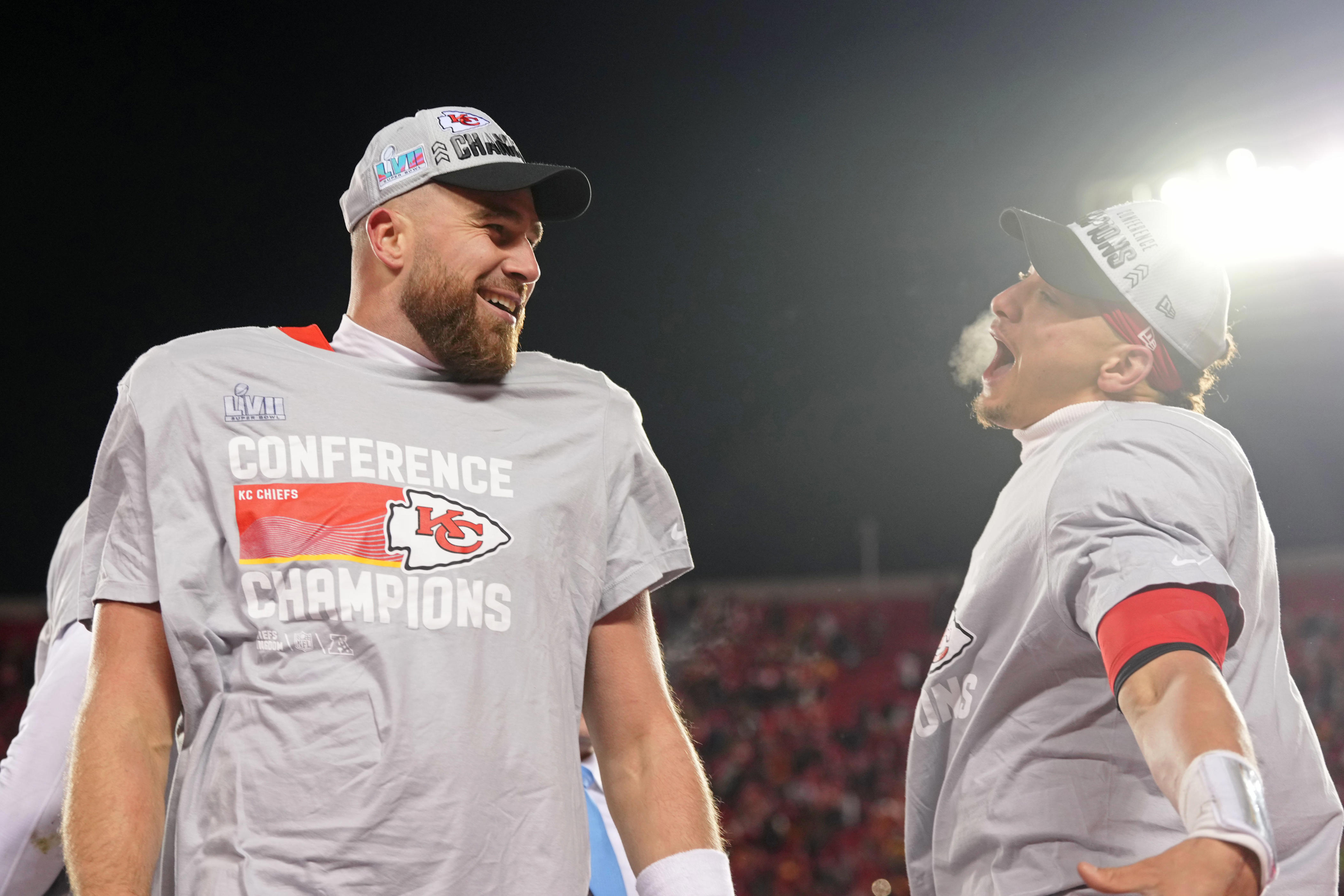 Chiefs' Patrick Mahomes, Travis Kelce earn a spot on an unlikely list