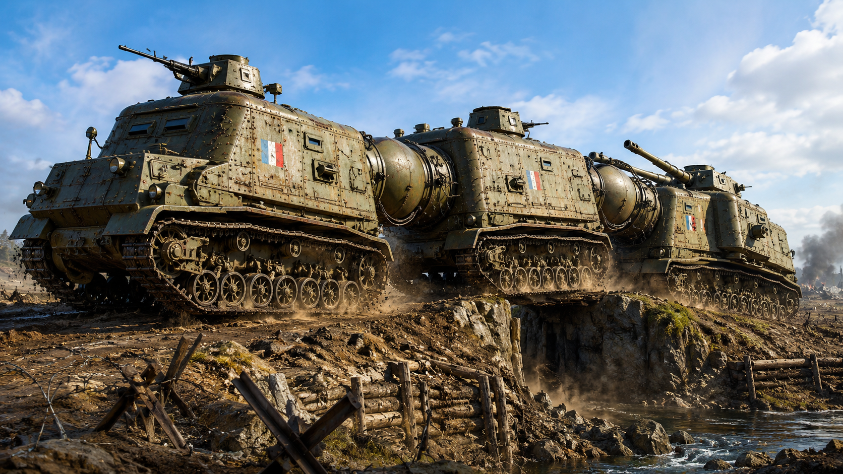 What happened to tank trains? The centipede war machine that never had ...