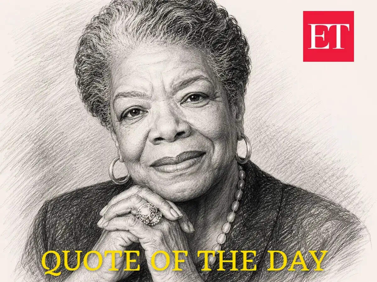 Quote of the day by Maya Angelou: “Make every effort to change things ...