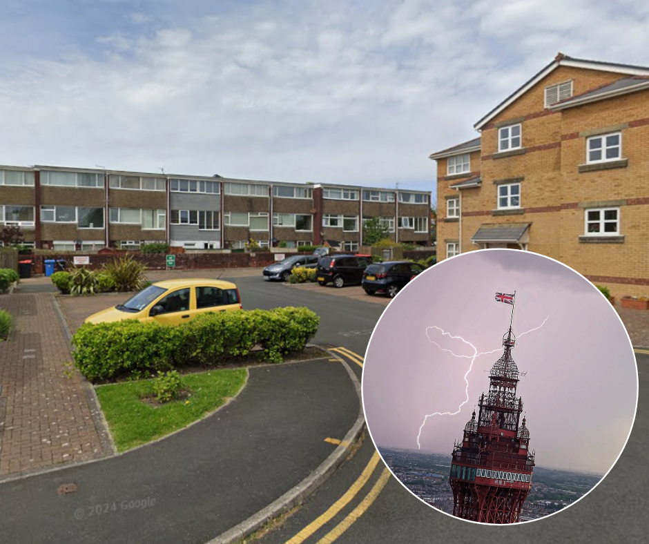Roof partially collapses after lightning strikes residential home in ...