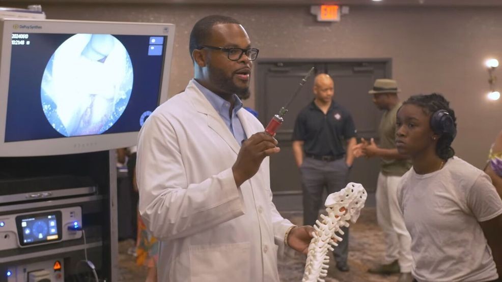 Students invited to explore medicine at Dr. Webb Health Career Day
