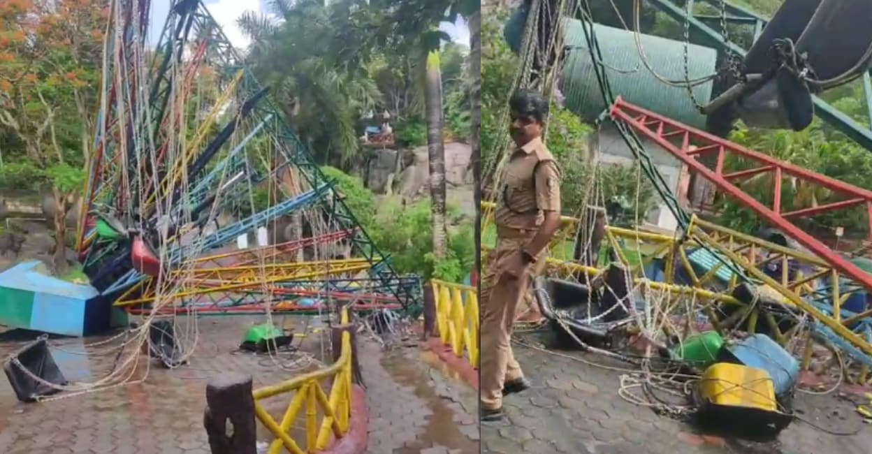 Skyride collapses at TVM amusement park; 7 injured