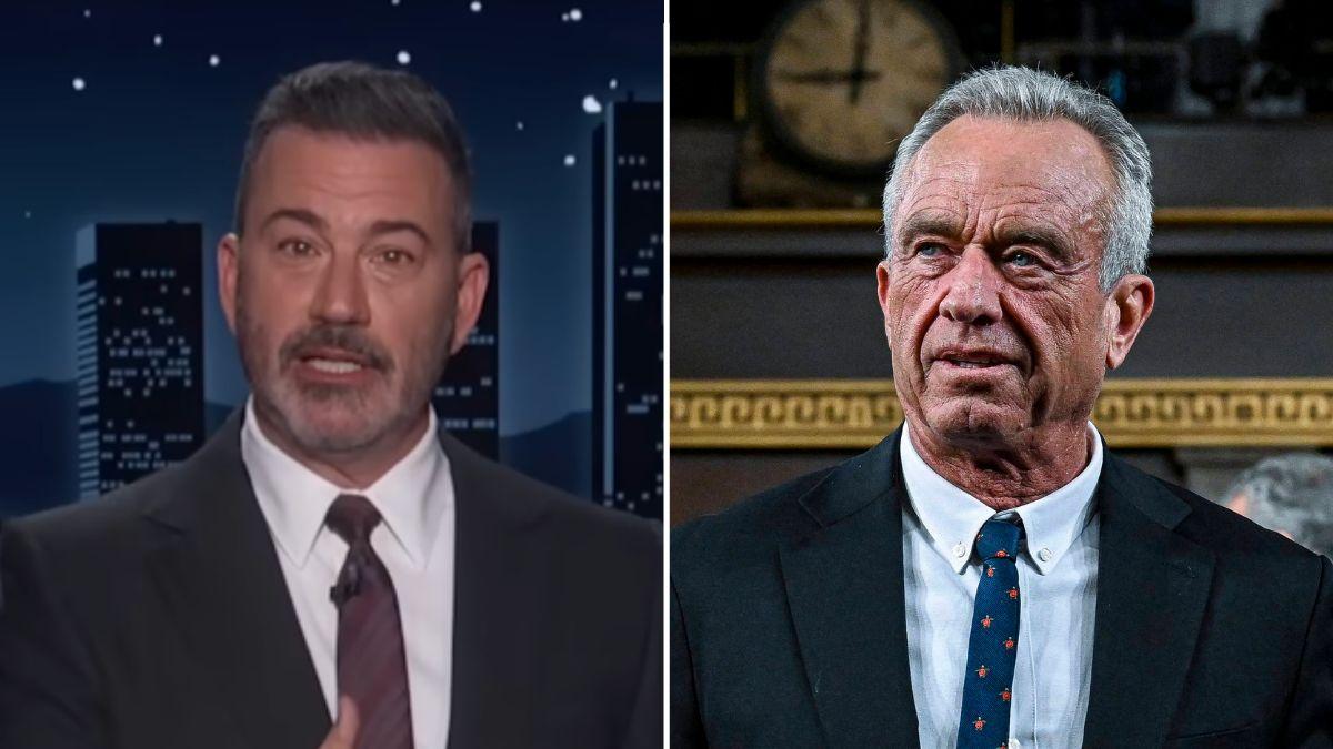 Jimmy Kimmel pounces on 'dummy' RFK Jr.'s gaffe: 'Now get back to ...
