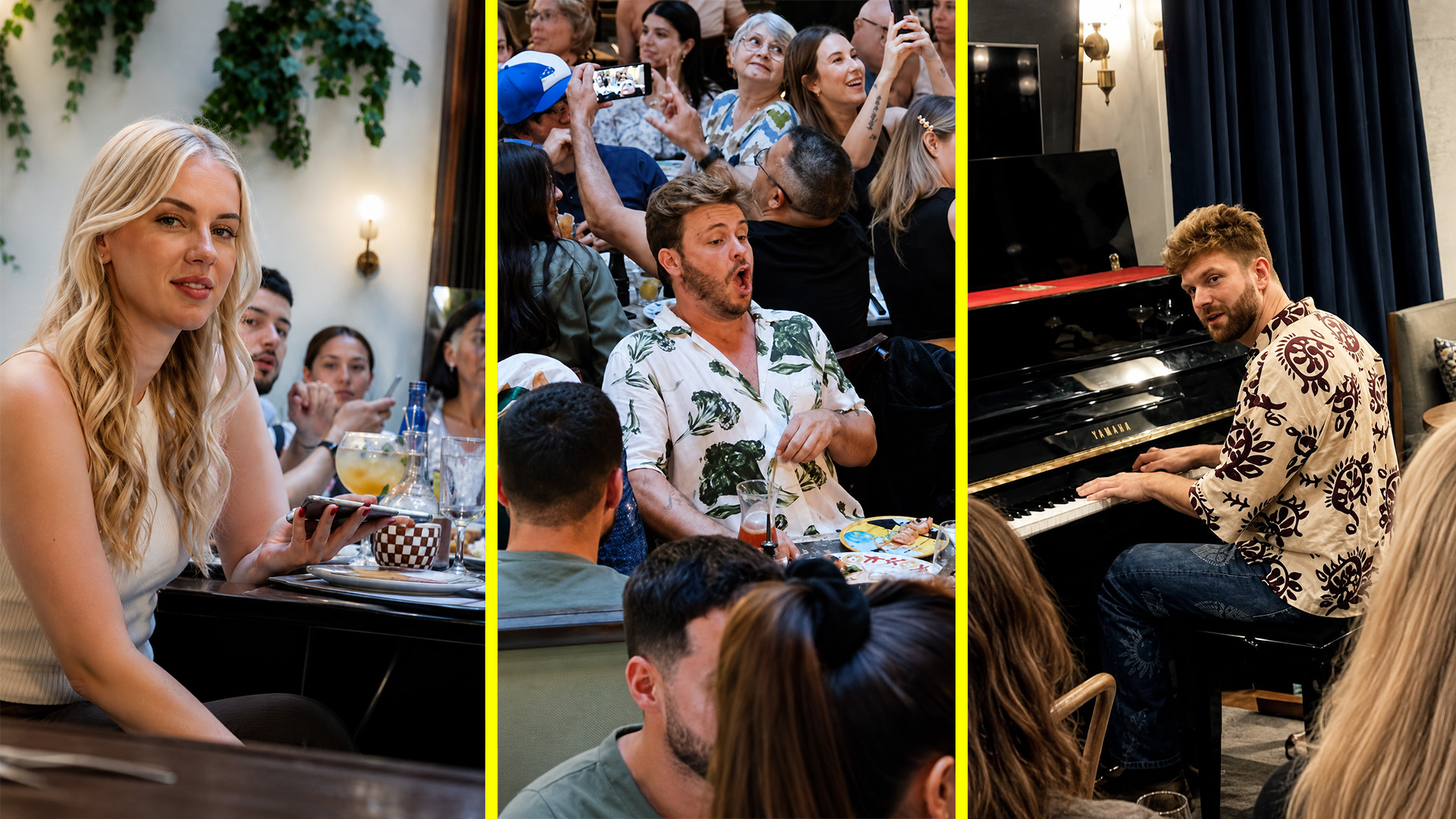 Can an Italian restaurant become an opera stage?
