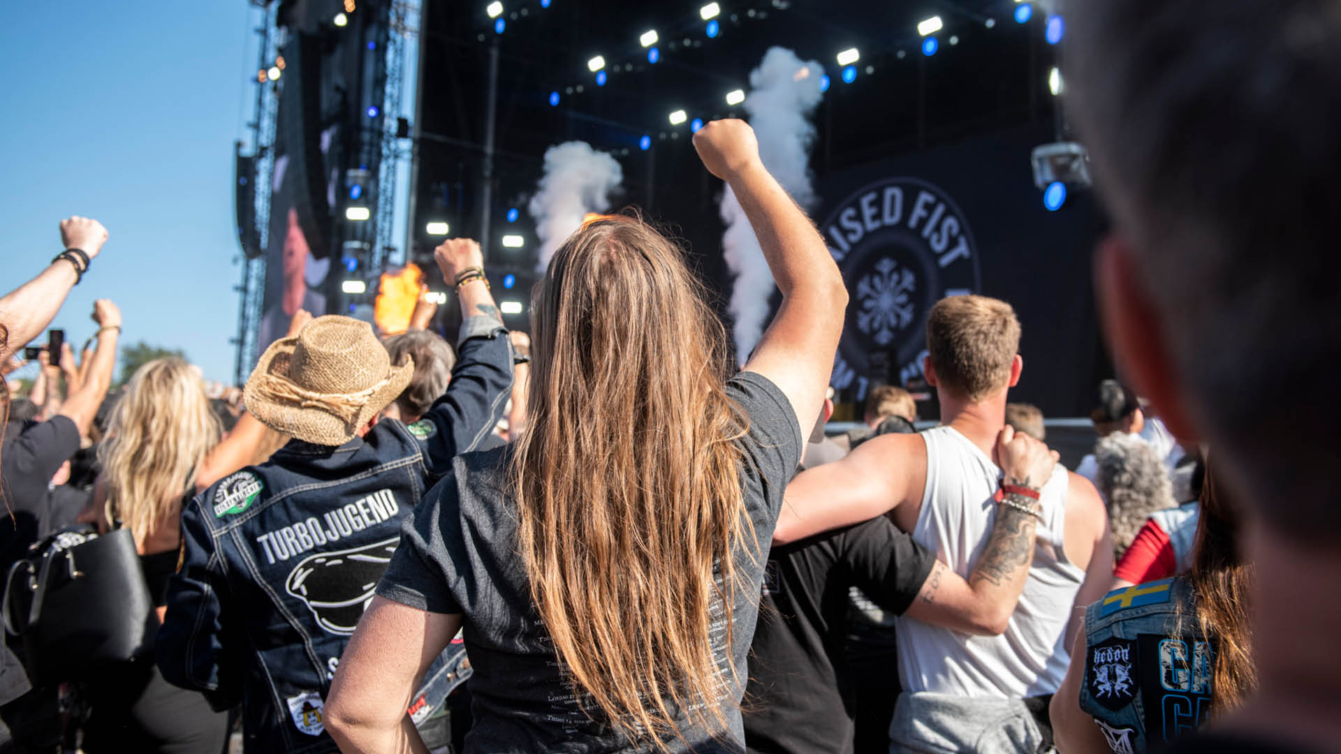 Scene kollapsede på svensk rockfestival