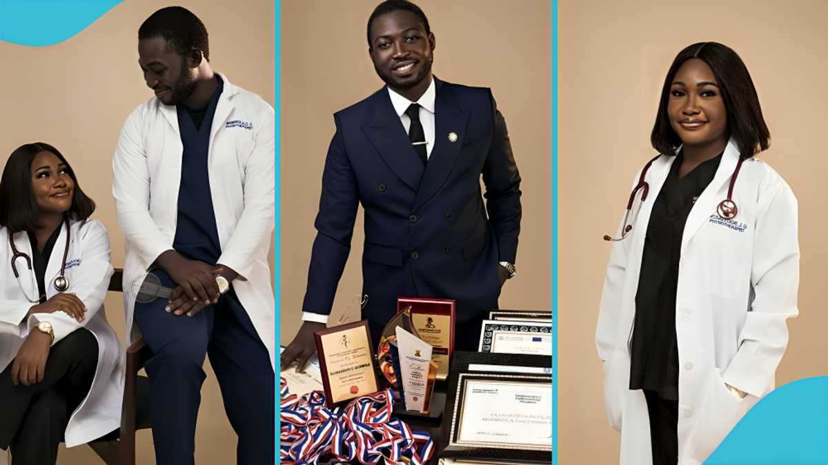 University sweethearts who graduated with first-class honours share ...