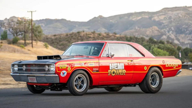 This forgotten 1968 Dodge Dart Hemi Super Stock quietly changed drag racing
